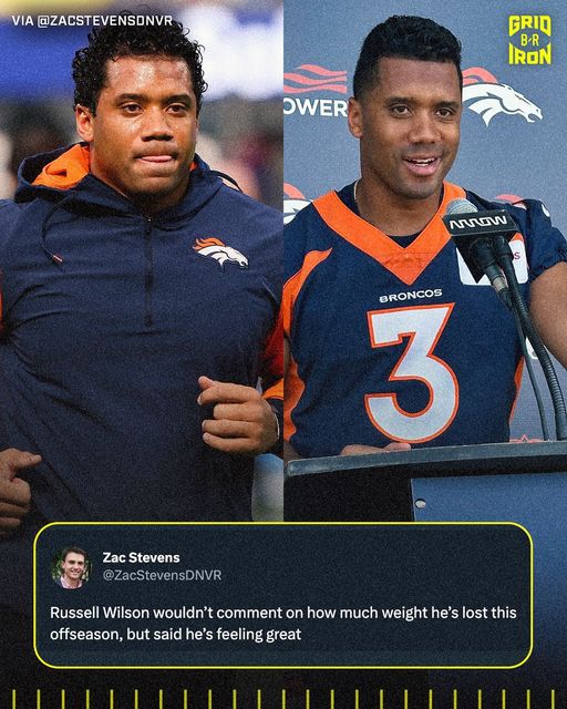 Russell Wilson Before and After Pic Shows Off Dramatic Weight Loss - TMSPN