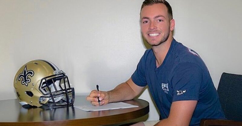 Saints QB Jake Haener's Rookie Photoshoot Is One to Remember - TMSPN