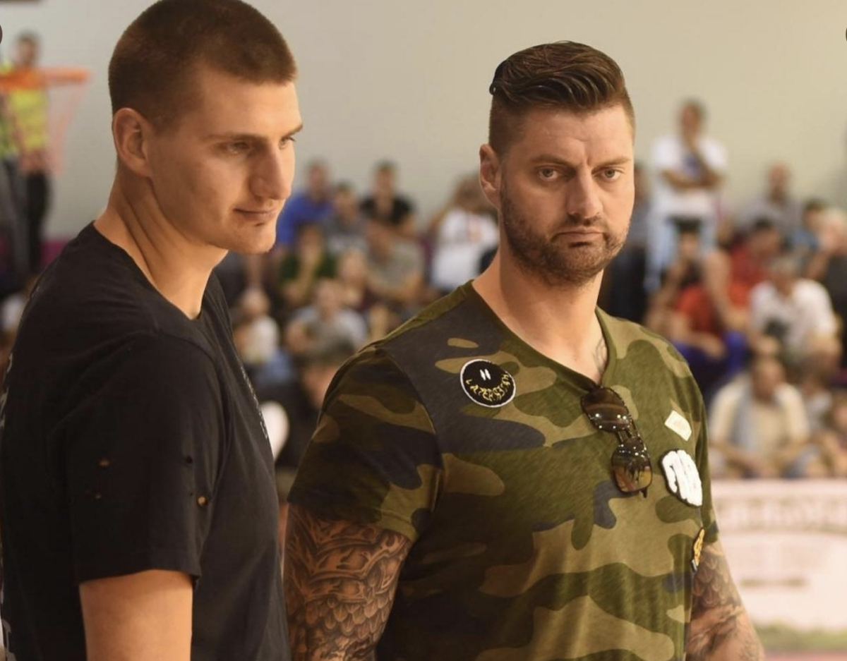 WATCH: Jokic Brothers Chirping at Legendary Lakers Fan Jack Nicholson ...