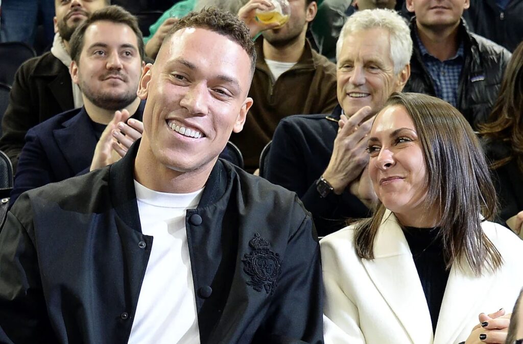 Aaron Judge's Wife Spotted With Visible Baby Bump at Teammate's Gala ...