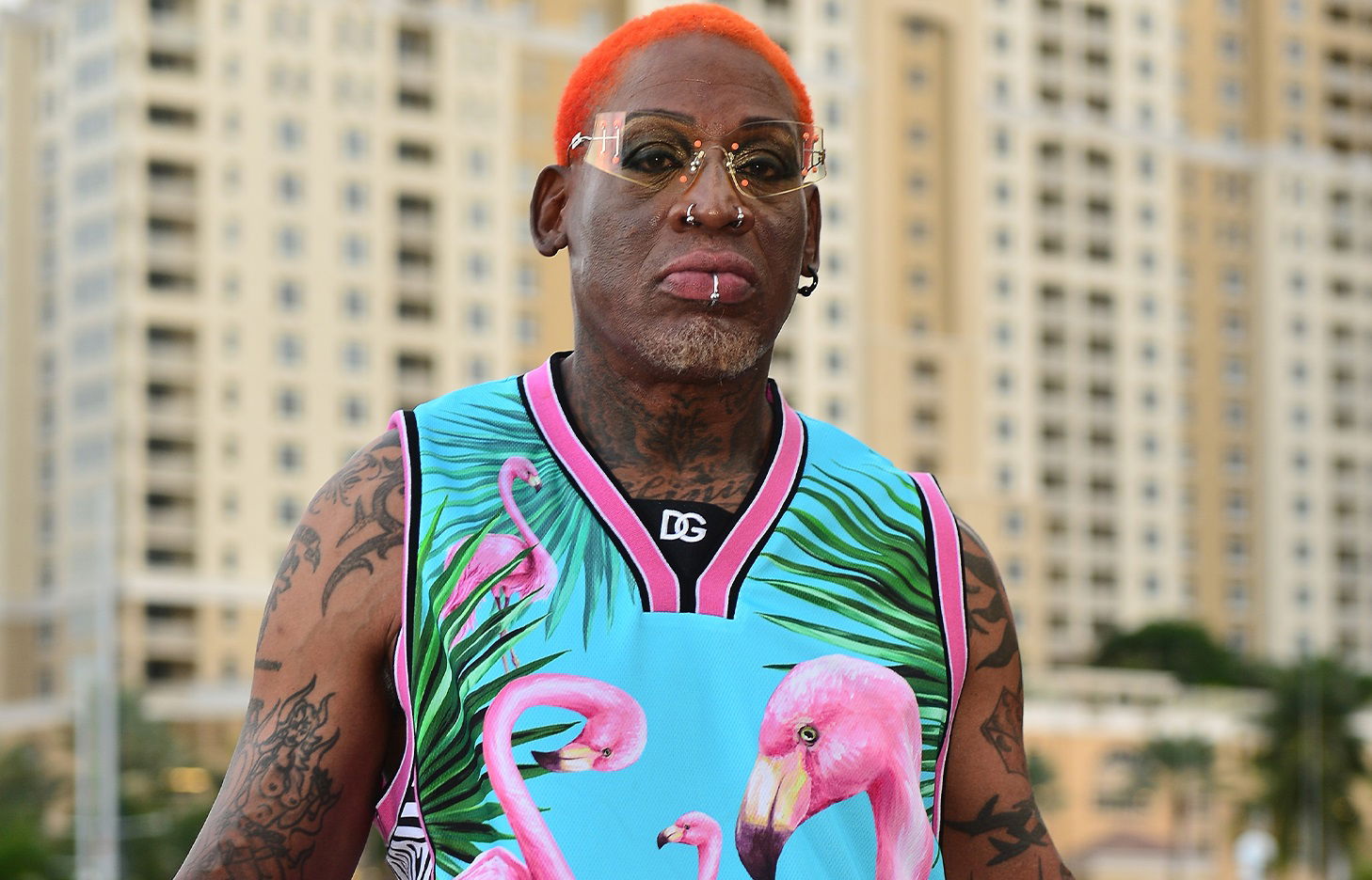 Dennis Rodman's New Enormous Face Tattoo of His Girlfriend Goes Viral ...