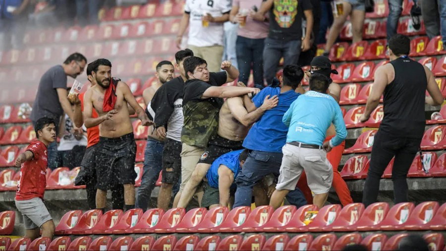 Stadium-Wide Brawl Broke Out During 'Qatar vs. Mexico' Soccer Game - TMSPN