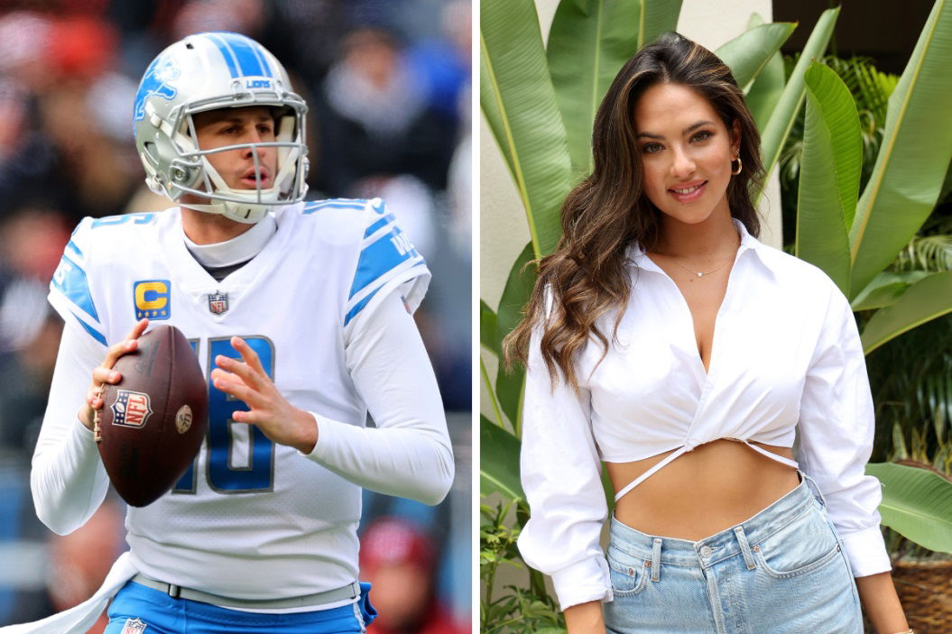 Detroit Lions' Jared Goff, Model Christen Harper Get Married in ...