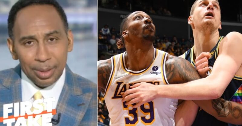 Stephen A. Smith Reacts to Dwight Howard Saying He's Better than Jokic ...