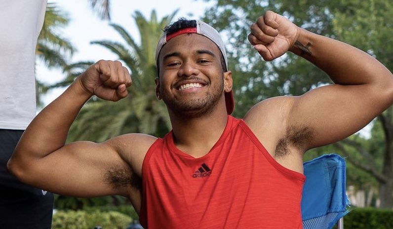 Tua Tagovailoa Debuts His Full Sleeve Arm Tattoo - TMSPN