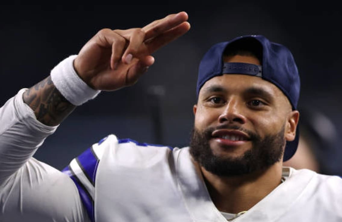 Dak Prescott Reveals the Meaning Behind His New Massive Leg Tattoo - TMSPN