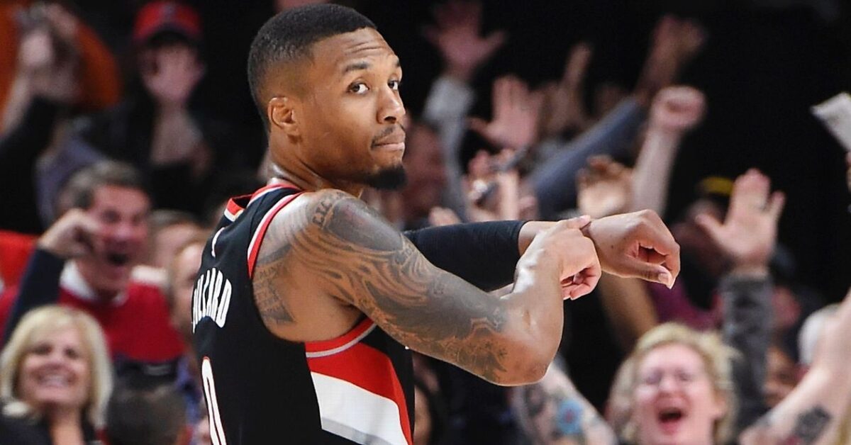 Damian Lillard Drops Slick Video Celebrating Return to Trail Blazers ...
