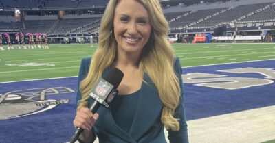NFL Network Reporter Jane Slater's 'Barbie' Outfit Goes Viral - TMSPN