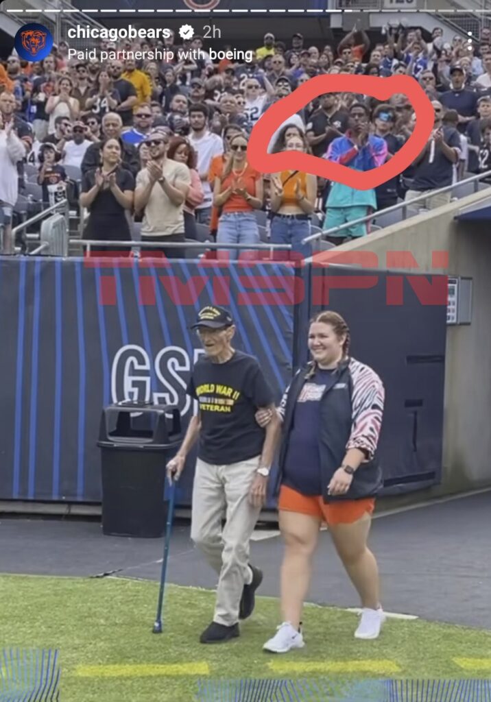 Justin Fields' Girlfriend Spotted at Bears-Bills Preseason Game - TMSPN