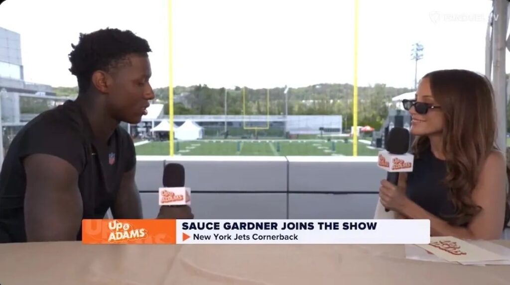 Kay Adams Photo With Sauce Gardner Had Everyone Up in Arms - TMSPN