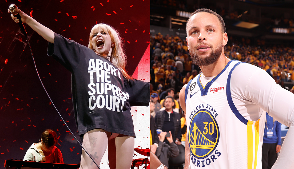 Steph Curry Joins Paramore on Stage to Sing 'Misery Business' - TMSPN