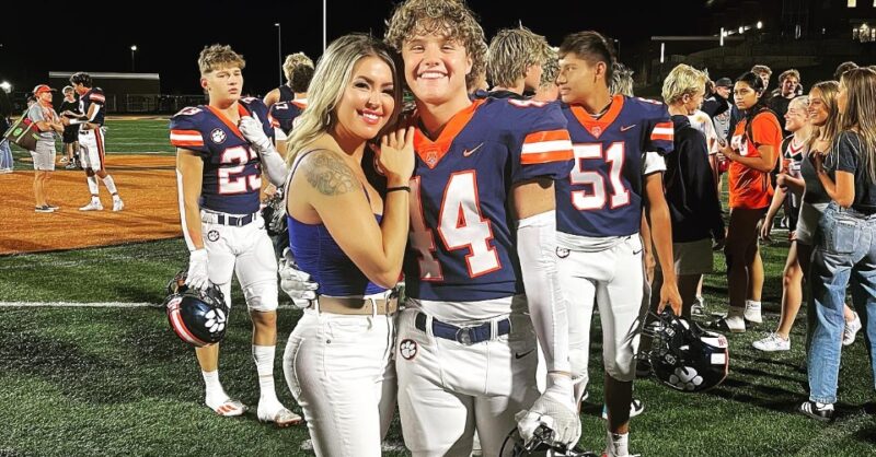 Mother Creepily Hugging Her Son After High School Football Game Goes ...
