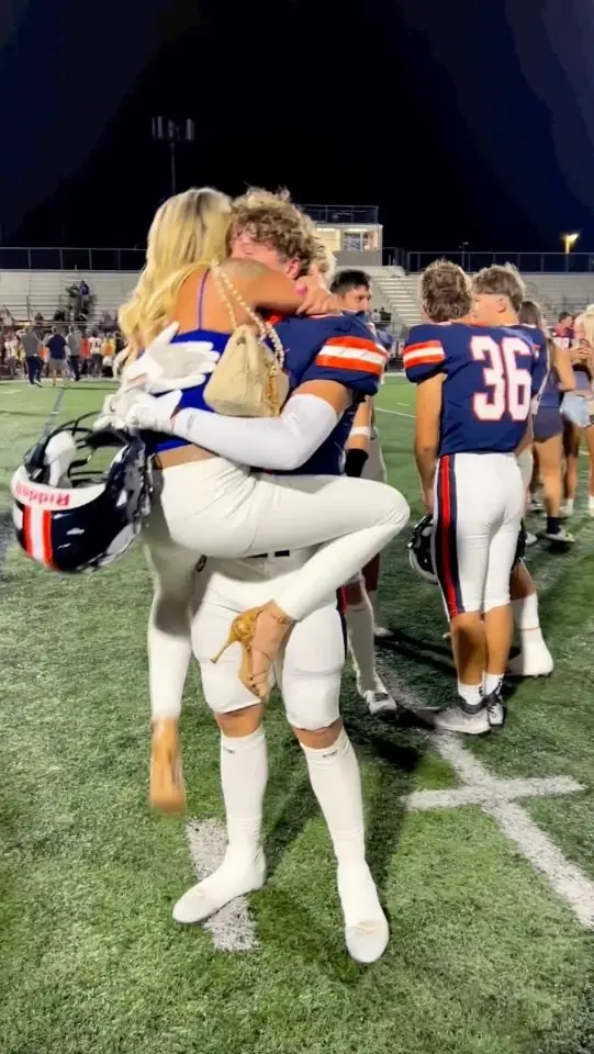 Mother Creepily Hugging Her Son After High School Football Game Goes ...