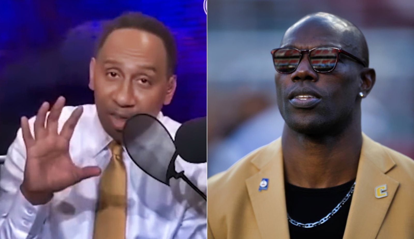 Stephen A. Smith Seemingly Threatens Former NFL Star Terrell Owens - TMSPN
