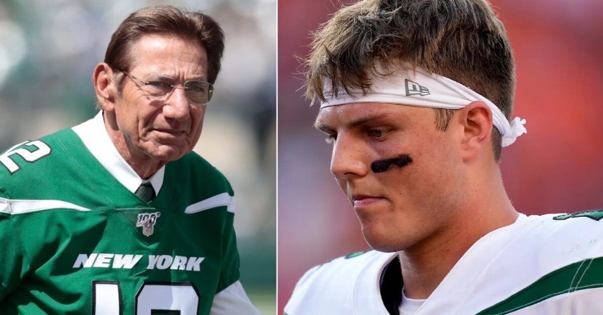 Jets legend Joe Namath Absolutely Destroys Zach Wilson: 'I've Seen ...
