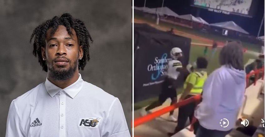 Video: Alabama State Wideout Arrested After Punching Security Guard At ...