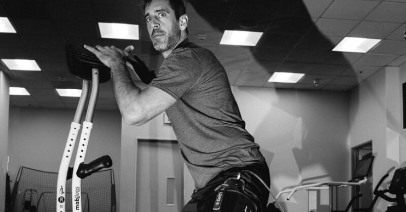 Aaron Rodgers Shares Photos of Miraculous Achilles Injury Rehab Process ...