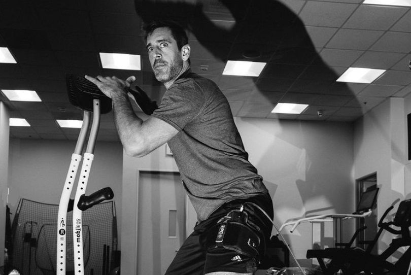 Aaron Rodgers Shares Photos of Miraculous Achilles Injury Rehab Process ...