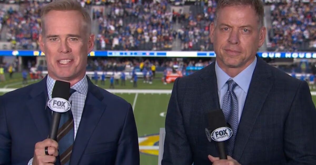 NFL Fans Point Out Something Unusual About Troy Aikman’s Eyes During Monday Night Football - TMSPN