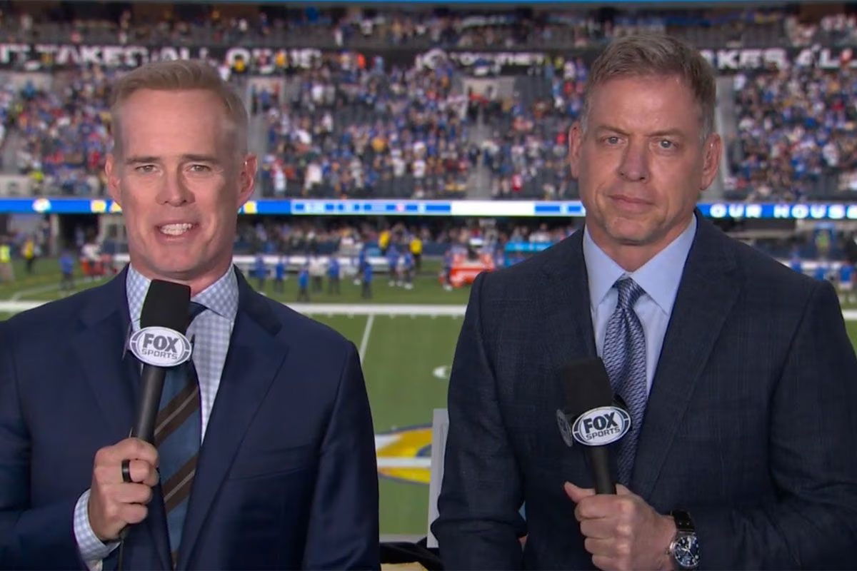 NFL Fans Point Out Something Unusual About Troy Aikman’s Eyes During Monday Night Football - TMSPN