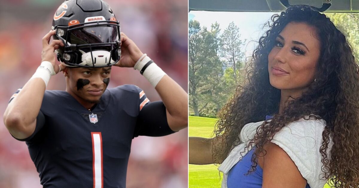 Justin Fields Spotted with Girlfriend Amid Bears Growing Quarterback ...