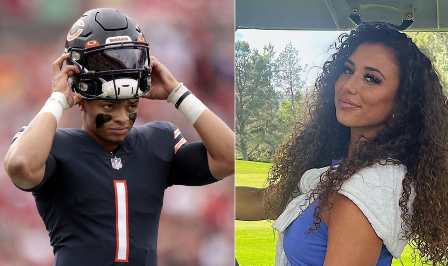 Justin Fields Spotted with Girlfriend Amid Bears Growing Quarterback ...