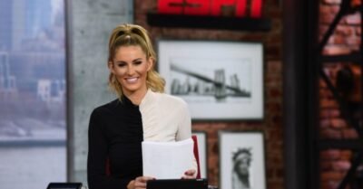 Laura Rutledge Turns Heads with Stunning Dress on Monday Night Football ...