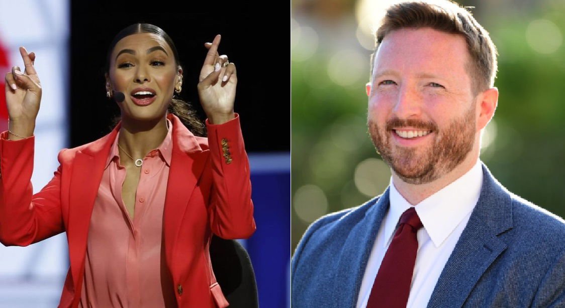 Malika Andrews and NBA Reporter Dave McMenamin Tie the Knot on Kobe Day - TMSPN