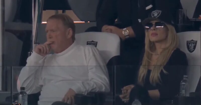 Mark Davis Caught on TV Dropping Expletives in Raiders’ Suite With ...