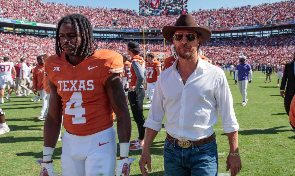 Matthew McConaughey Responds To Shocking Texas Loss To Oklahoma - TMSPN