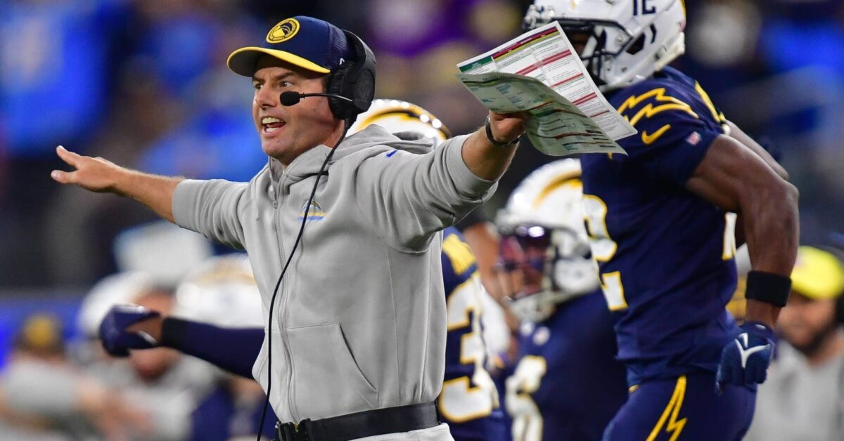 Chargers Head Coach Brandon Staley Reportedly Needs a 'Miracle' to Save ...