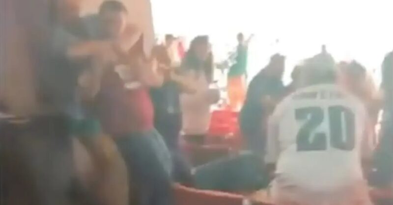 Eagles, Commanders Fans Engage in Wild Brawl in the Stands During Game ...