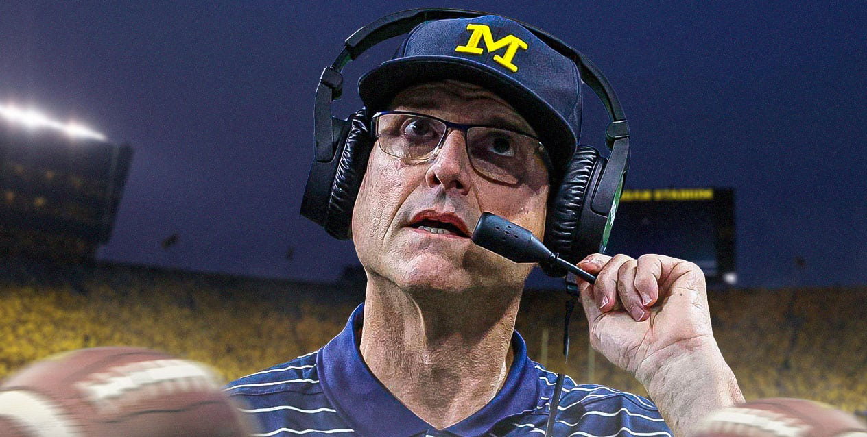 Michigan Player Roman Wilson Wearing 'Free Harbaugh' Shirt Today - TMSPN