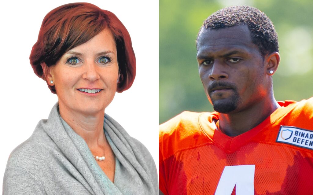 Female Columnist Nancy Armour Calls Deshaun Watson’s Season-Ending ...
