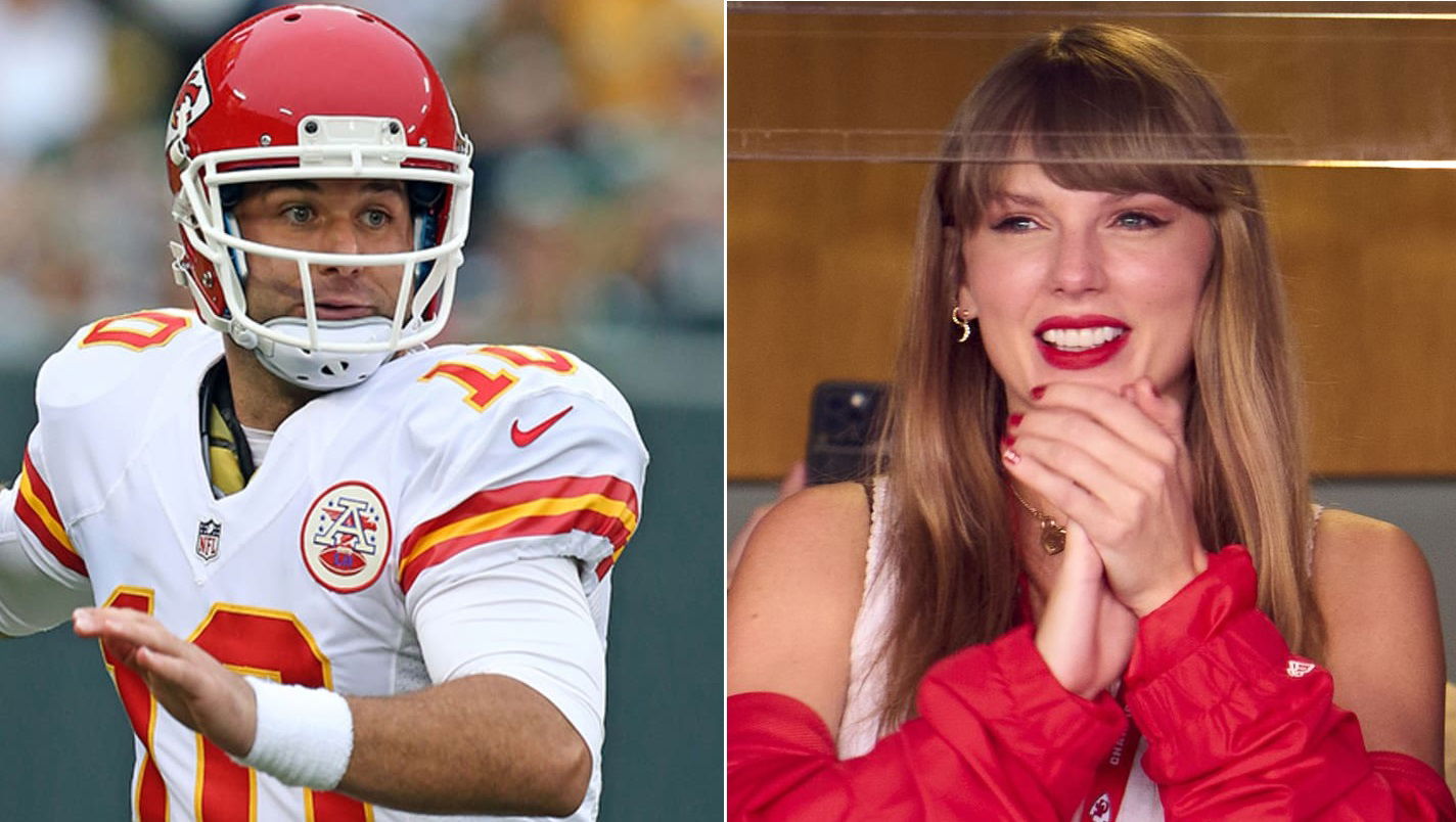 Taylor Swift Apparently Got a Chiefs Jersey From Ex-QB Chase Daniel - TMSPN