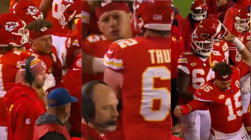 Patrick Mahomes' Wild Sideline Outburst After Chiefs Loss Goes Viral ...