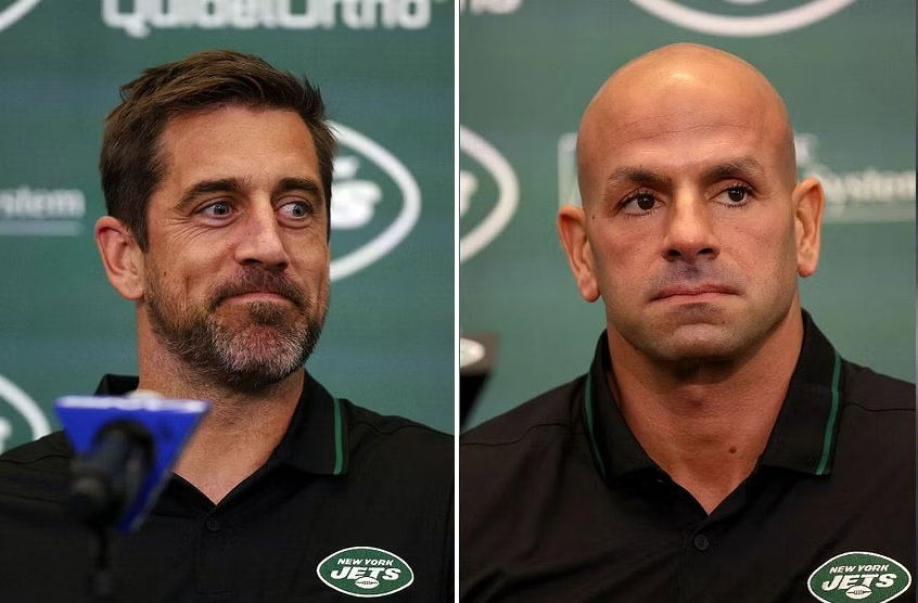 Report: Aaron Rodgers and Robert Saleh Had No Issues in Their ...
