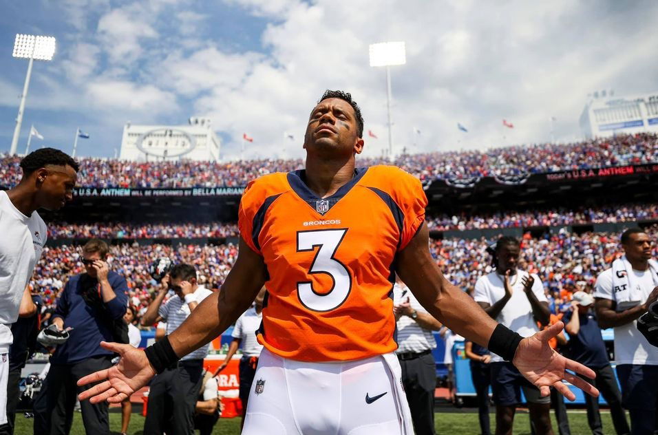 Russell Wilson Seemingly Responds to Report He's Being Benched, Eventually Released by Broncos ...