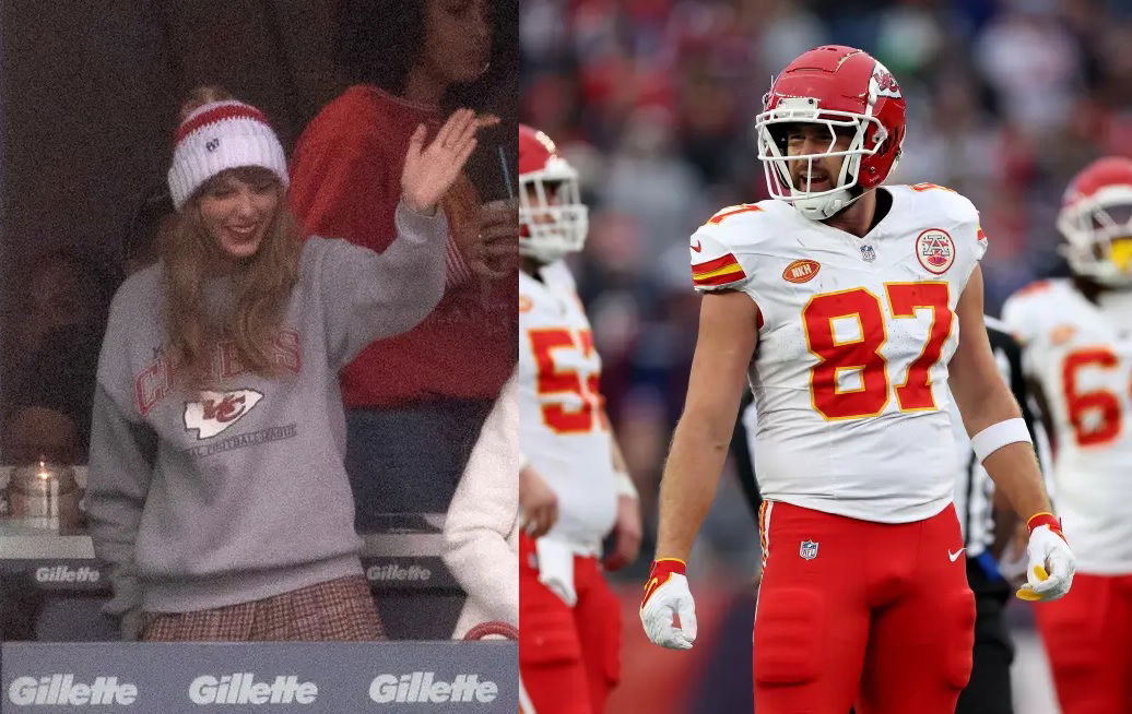 Travis Kelce Reacts to Fans Booing ‘Amazing’ Taylor Swift at Patriots Game - TMSPN