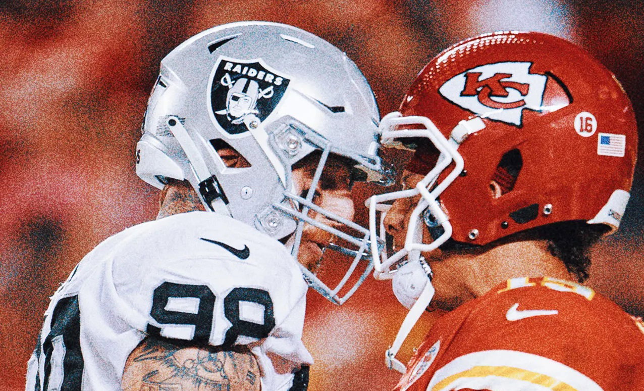 Maxx Crosby and Patrick Mahomes' Beef Explained in Christmas Day Game ...