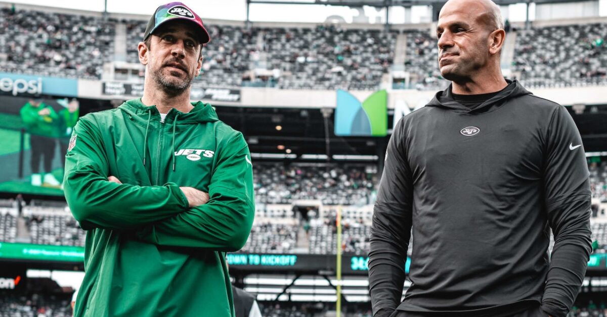 Robert Saleh and Aaron Rodgers Reportedly Have Beef Over How Jets ...