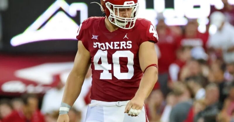 Oklahoma Player Ethan Downs Disrespected Texas With Horns Down Gesture ...