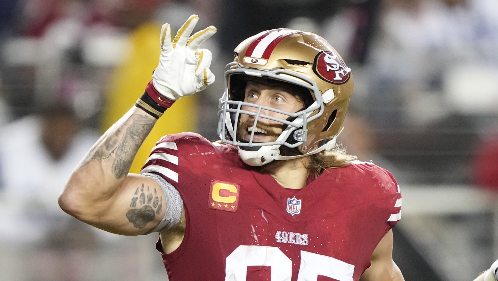 George Kittle Looks Unrecognizable Without Beard in NFL Combine ...