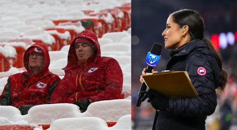 NFL Sideline Reporter Kaylee Hartung's Outfit Goes Viral During Chiefs ...