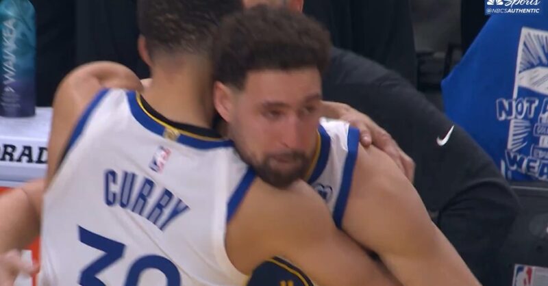 Klay Thompson, Steph Curry Tear Up Honoring Warriors Coach Who Died of ...