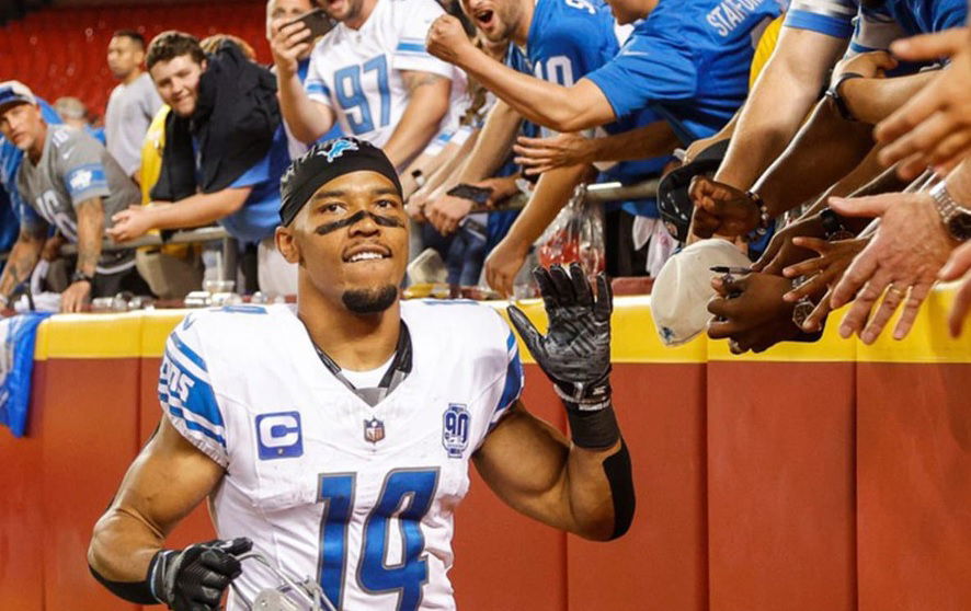 New Footage Reveals Amon-Ra St. Brown Threw the First Punch in ...