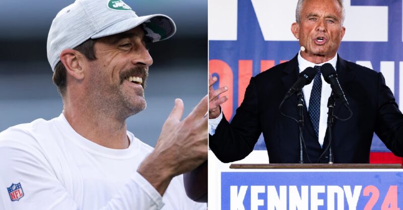 Aaron Rodgers Goes Hiking With Like-Minded Anti-Vaxxer Robert F ...