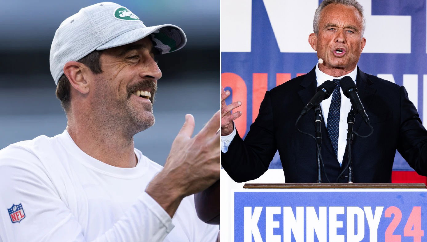 Aaron Rodgers Goes Hiking With Like-Minded Anti-Vaxxer Robert F ...