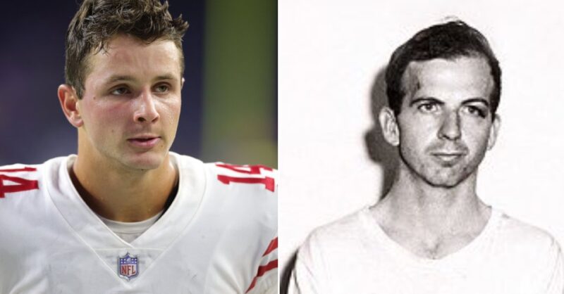 Brock Purdy Gets Awkward Lee Harvey Oswald Lookalike Question - TMSPN