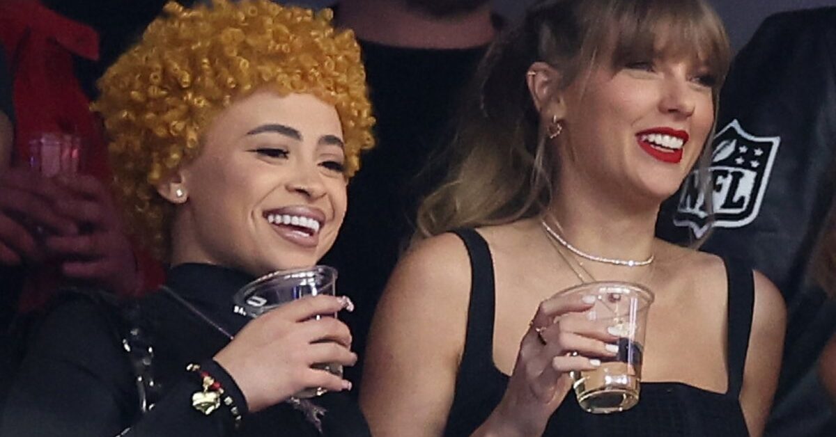 Ice Spice Accused of Throwing Up 'Demonic Signs' While At Super Bowl ...